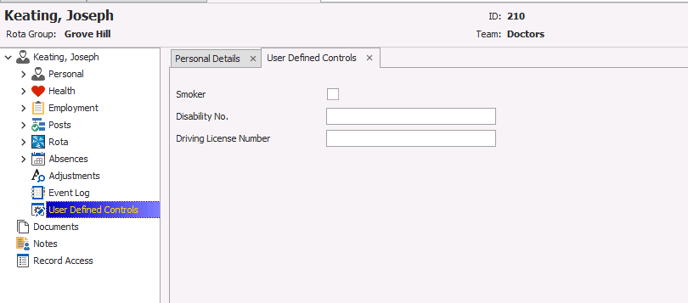 Global User Defined Controls Global User Defined Controls